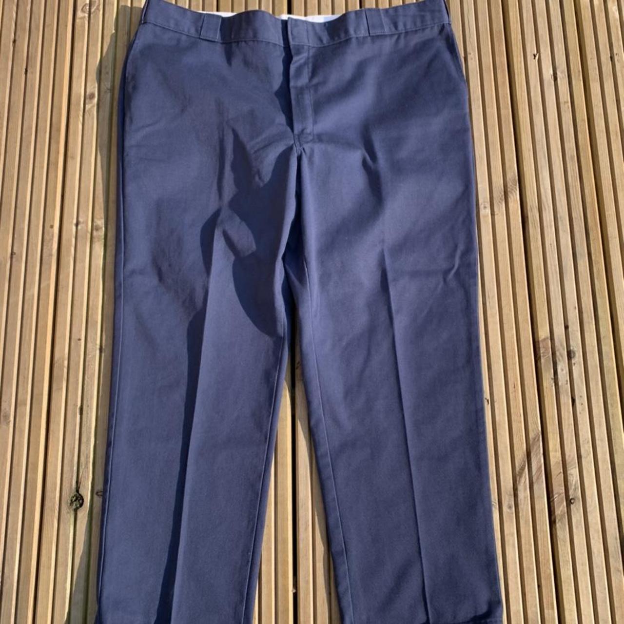 Navy Blue Dickies 874 Original Fit Workwear Trousers Depop