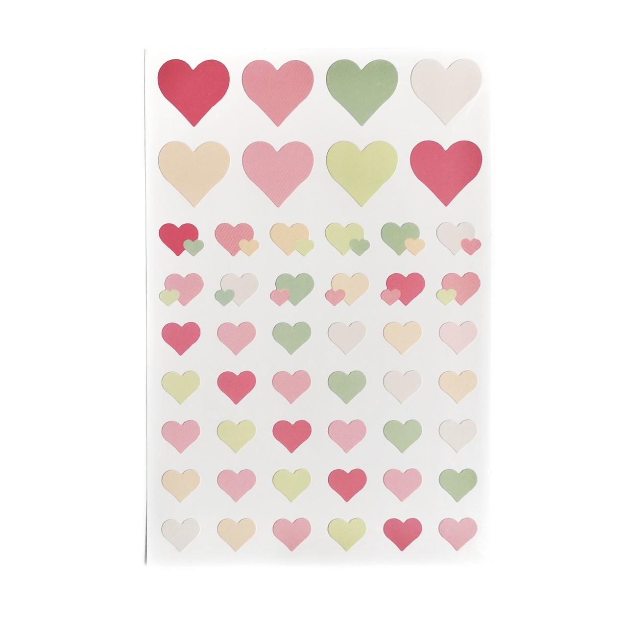 Set of 50 heart stickers 💞 🍑 Check out... - Depop