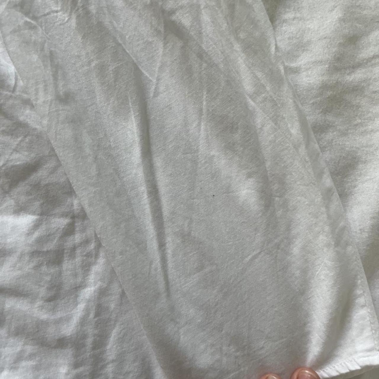 please pay with depop payments white sheer short... - Depop