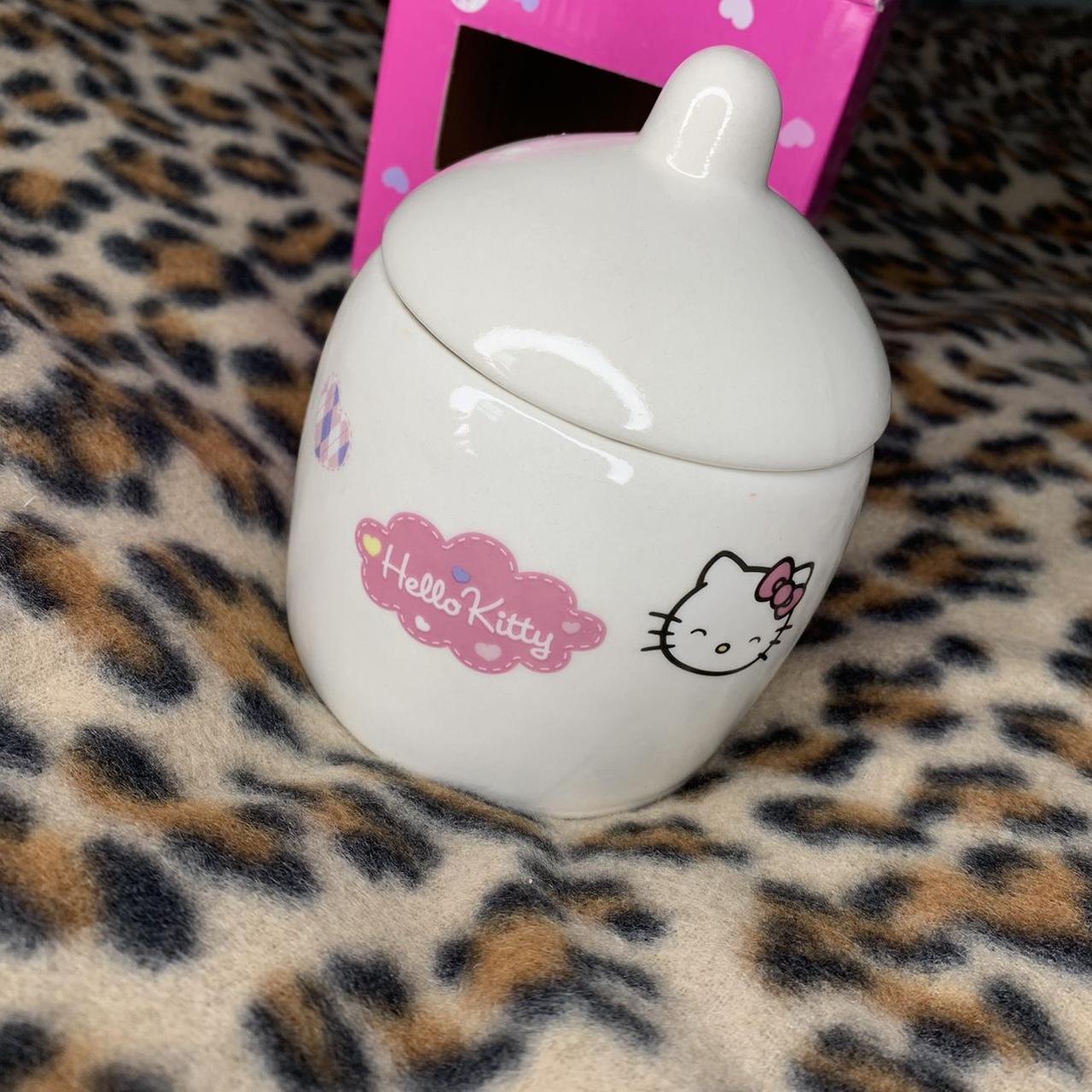 Collectible Hello Kitty small Jar/trinket holder 💗... - Depop