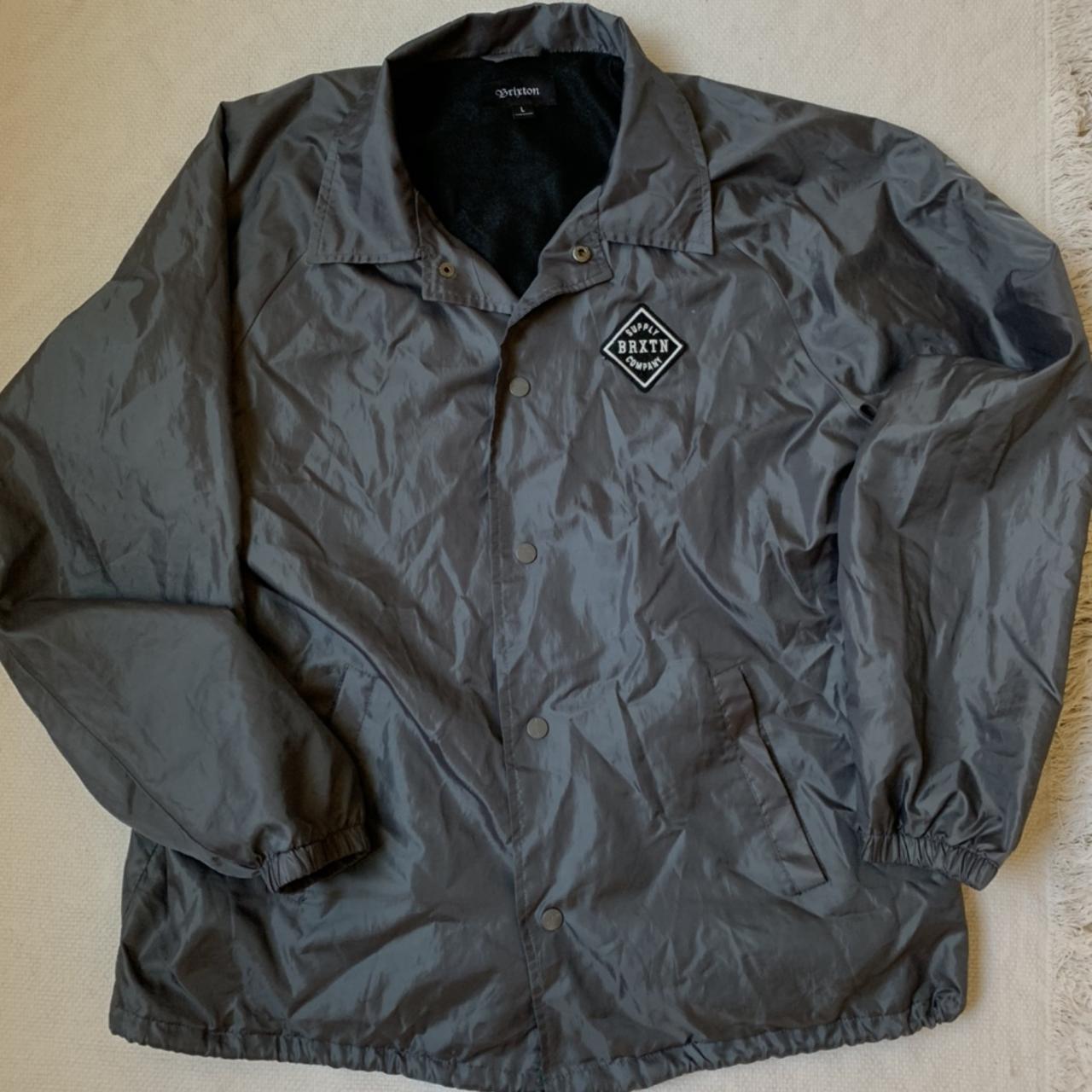 FREE SHIPPING Brixton coaches jacket men’s large... - Depop