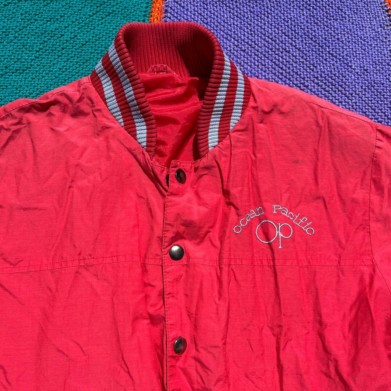 80’s ocean pacific jacket Pit to pit 52 Top to... - Depop