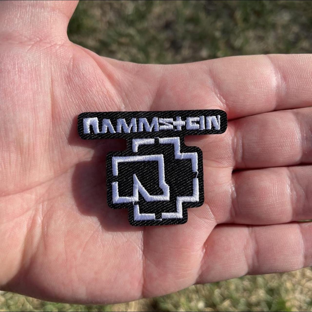 💢Rammstein Patch💢 (Iron on but you can still... - Depop