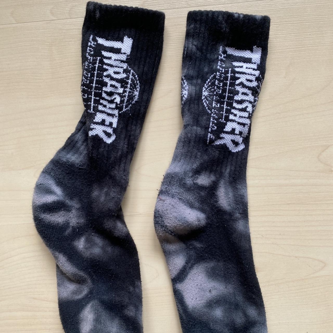 Thrasher tie dye socks - Depop