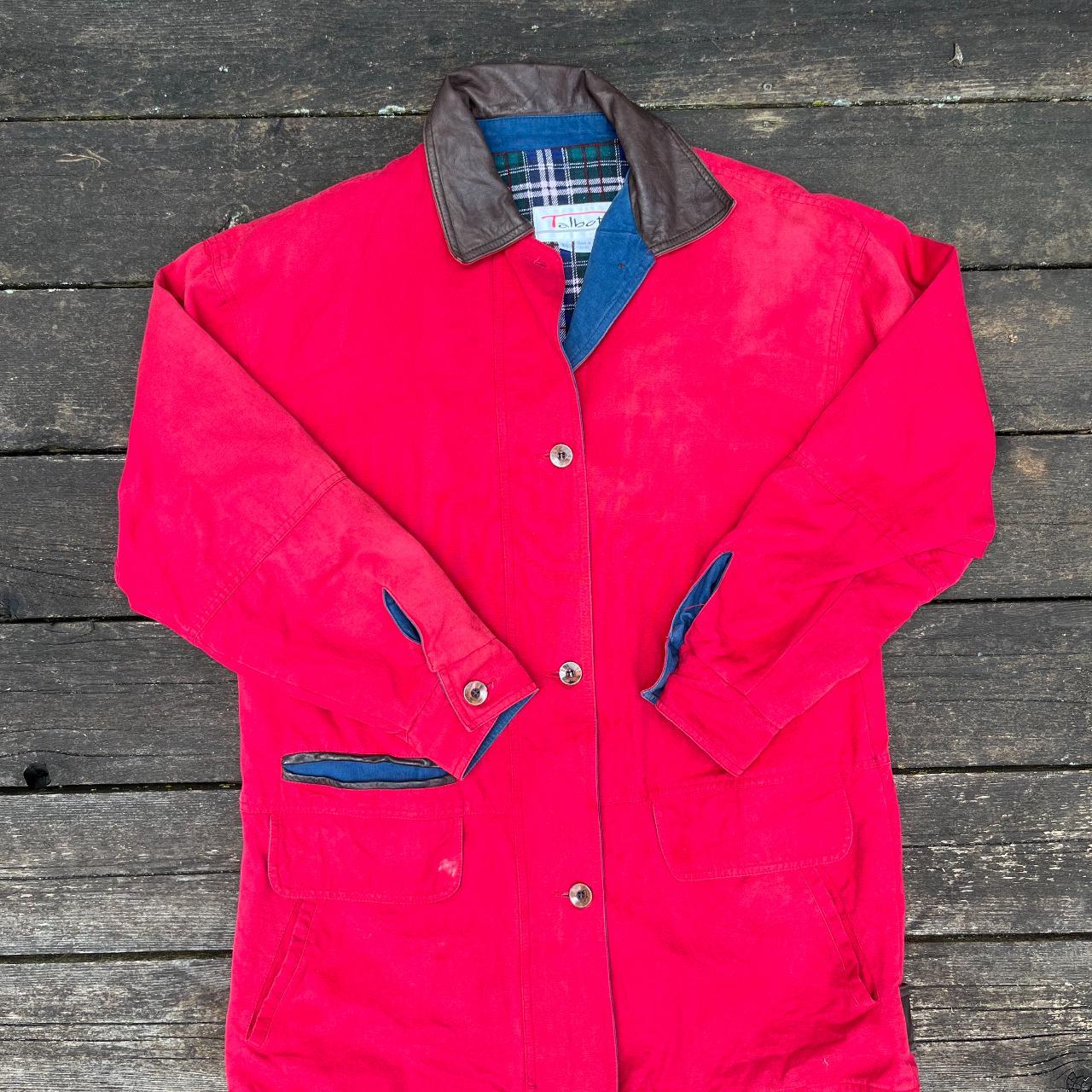 Talbots Women's Red Coat | Depop