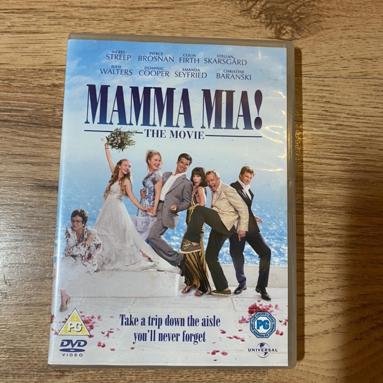 Mama Mia DVD Plays fine, hardly been used so no... - Depop