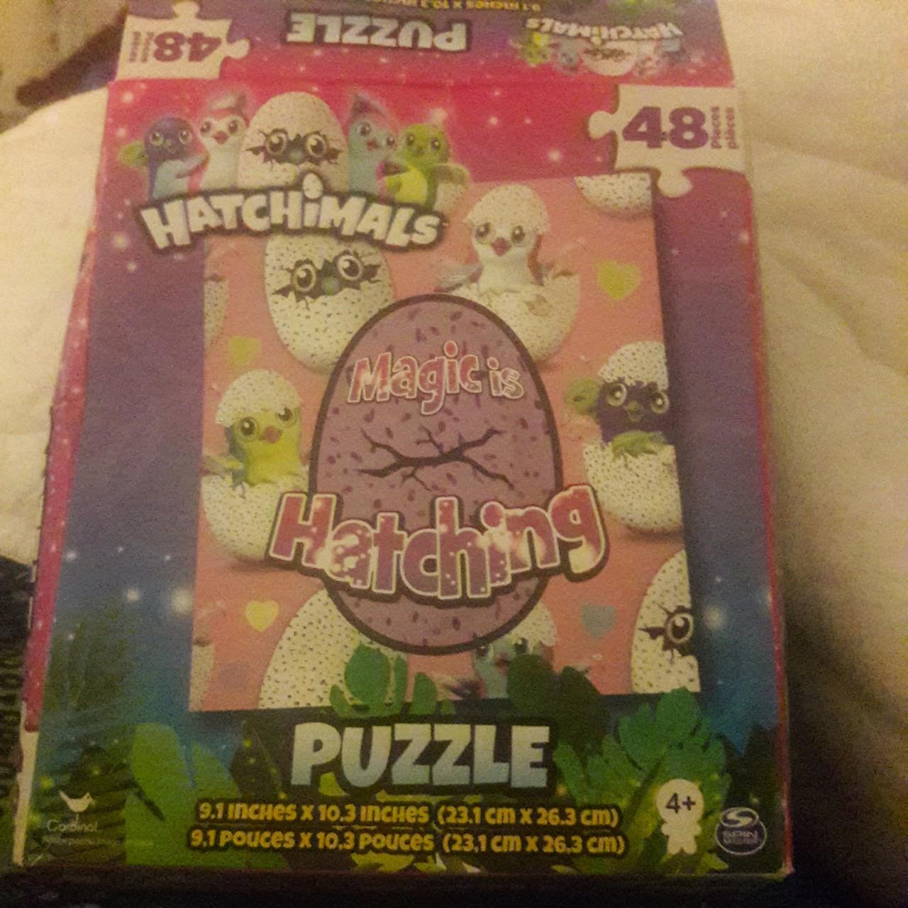 Jigsaw Puzzle HATCHIMALS - MAGIC IN HATCHING 48... - Depop