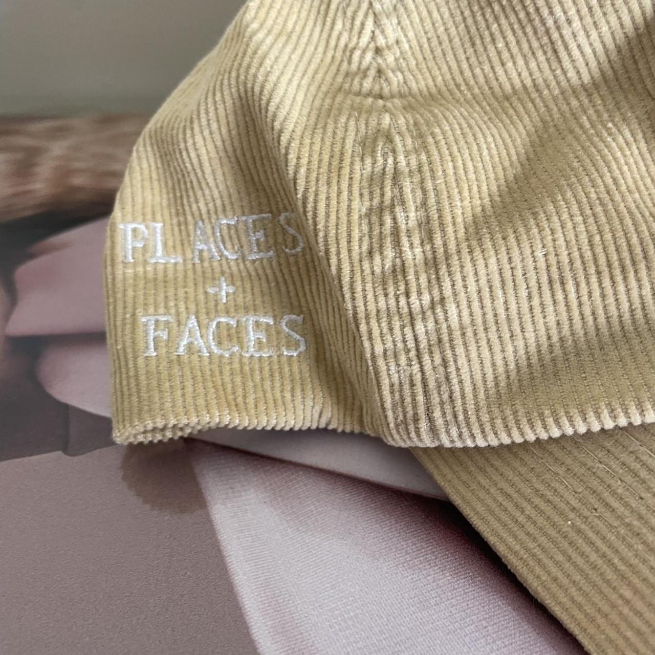 yellow cord P+F hat 💛 worn a handful of times from... - Depop