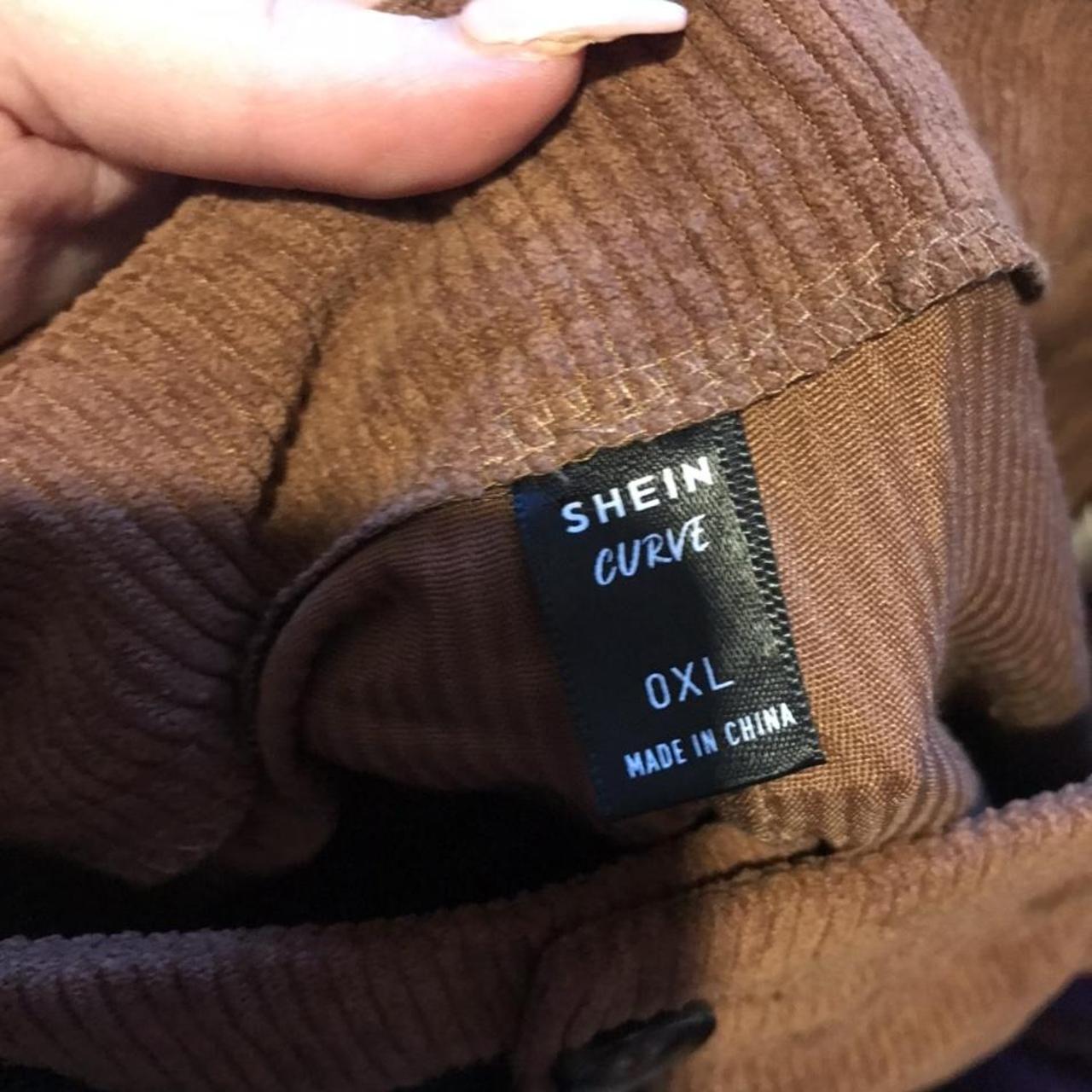 Cord trousers, shein 0XL 🐻 - Depop