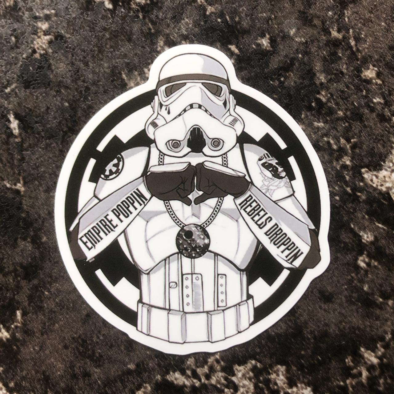 Star Wars Empire Poppin, Rebels Droppin sticker ... | Depop