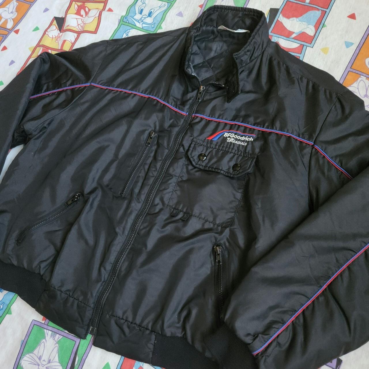 Vintage BFGoodrich T/A Radials Racing Nylon Bomber... - Depop