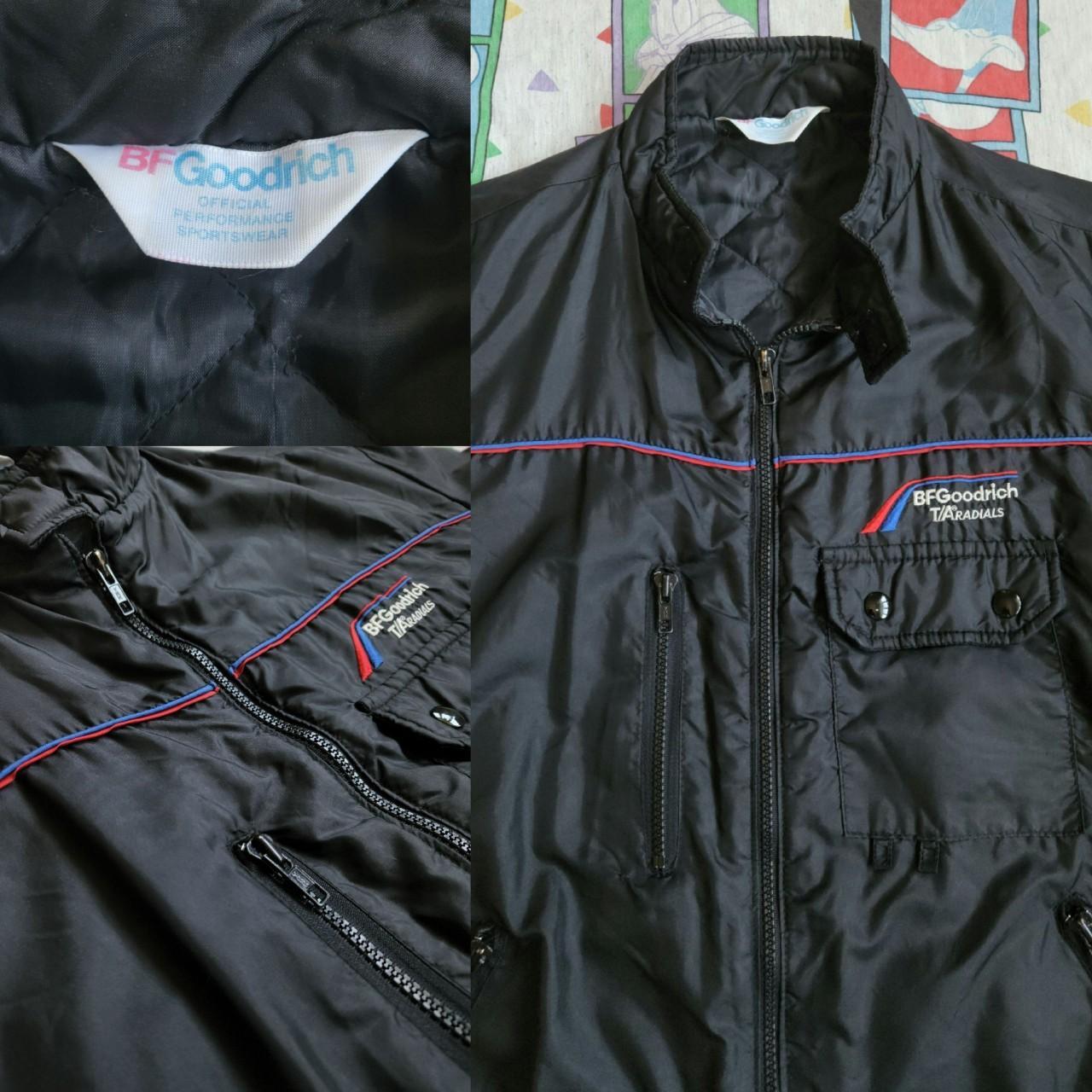 Vintage BFGoodrich T/A Radials Racing Nylon Bomber... - Depop