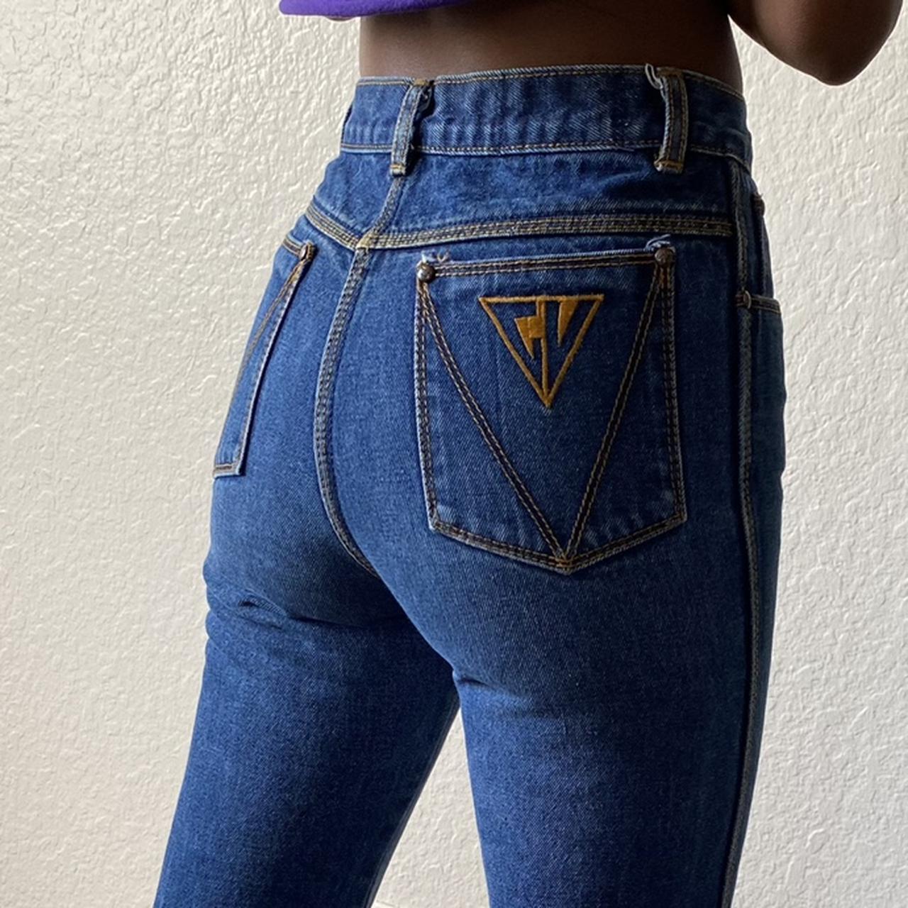 1980s Gloria Vanderbilt Straight Leg Long... | Depop