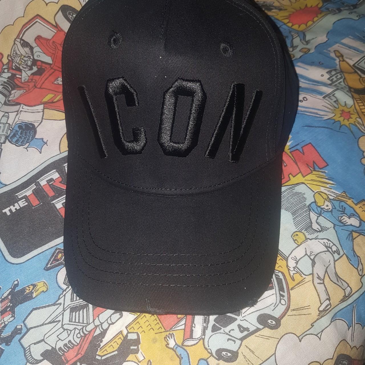 Dsquared2 All Black Icon Cap Brand New With Tags... - Depop