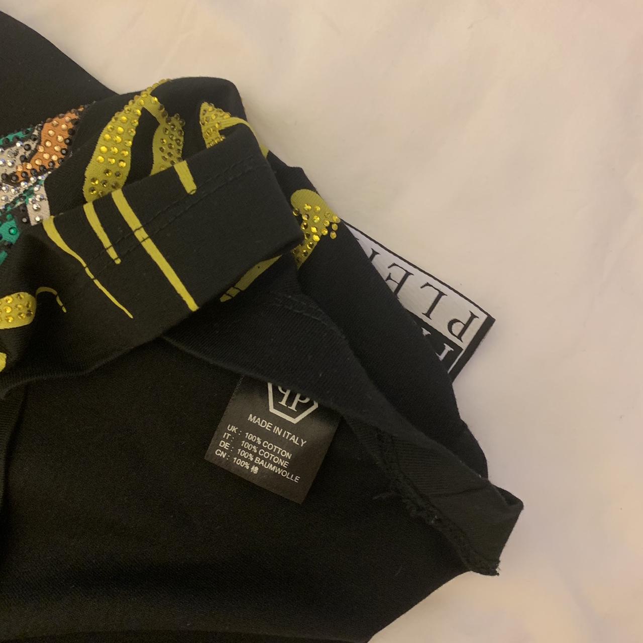 Philipp Plein Alec Monopoly T Shirt Heavy crystal... - Depop