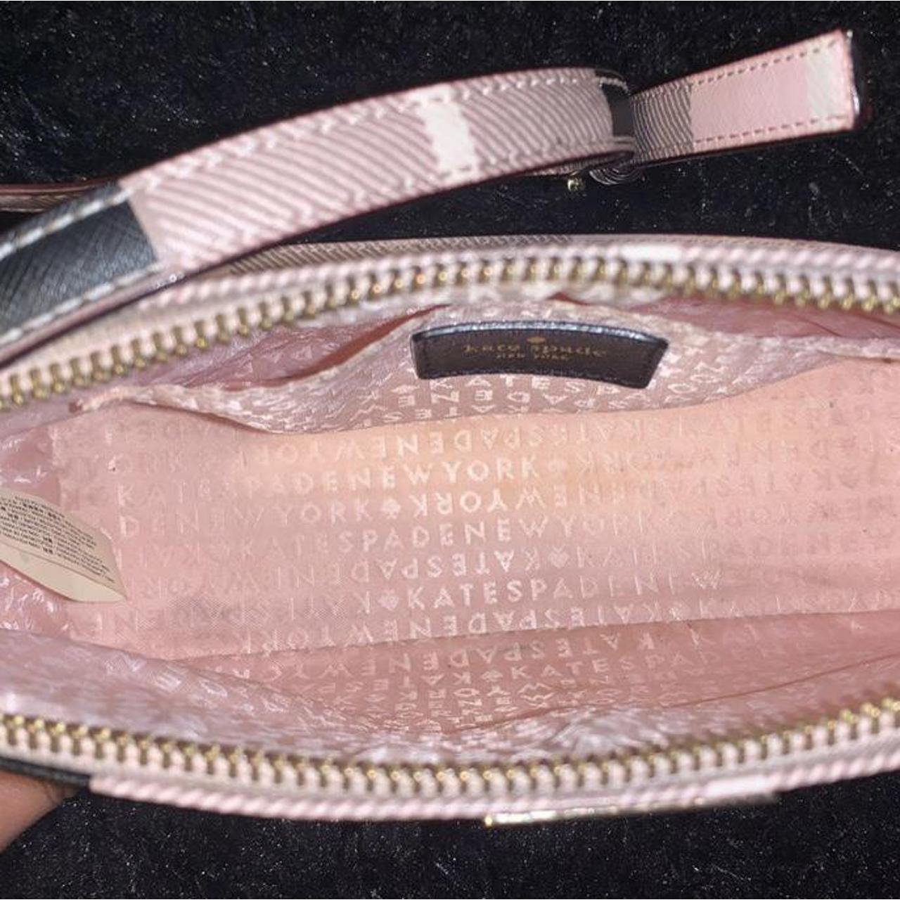 kate spade checkered bag like new nothing wrong,... - Depop