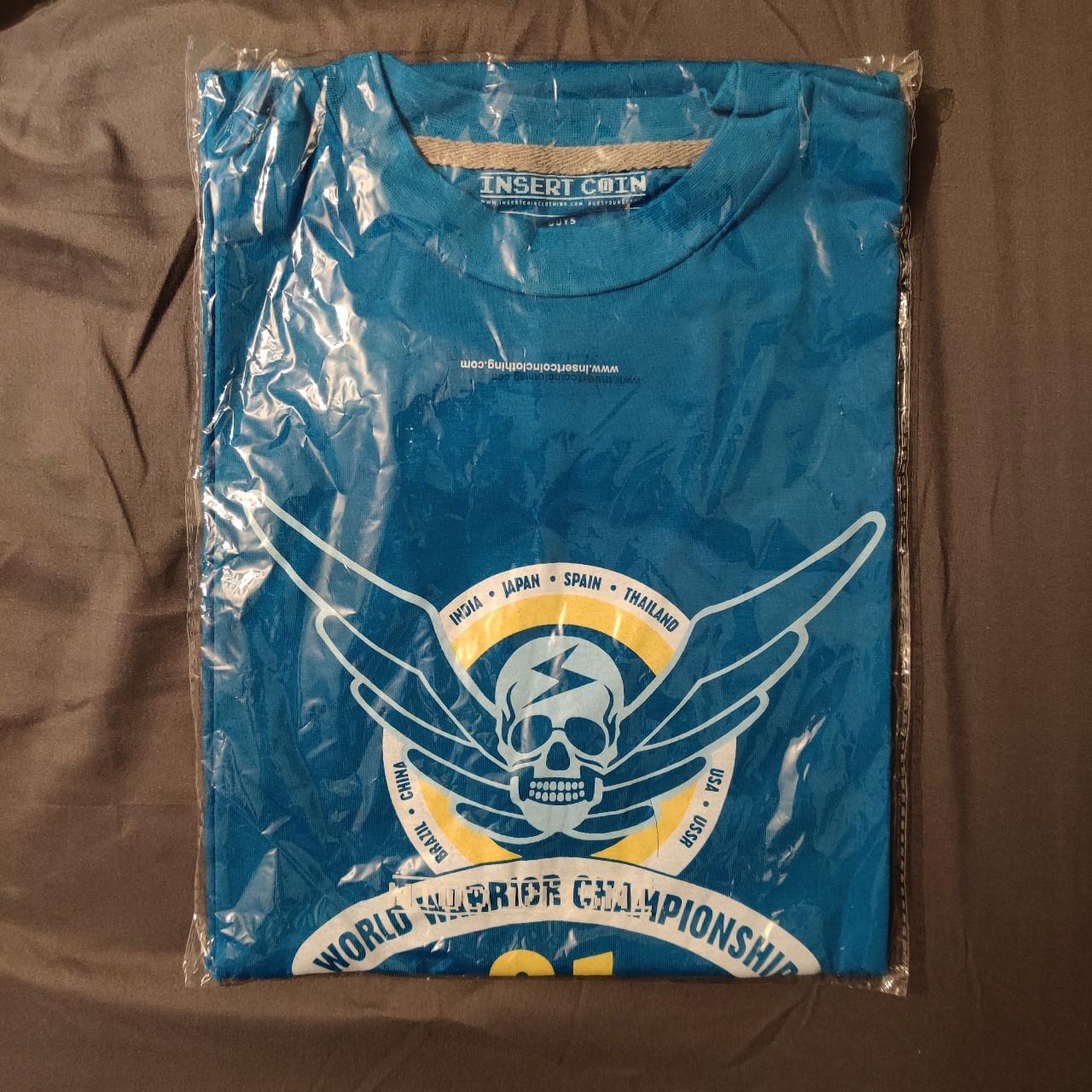 Street Fighter Shadoloo Insert Coin T-Shirt Size:... - Depop