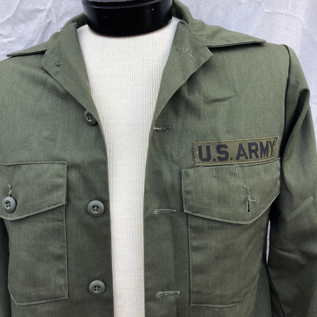 Vintage US Army Surplus Jacket. Tag says 14 1/2 x... | Depop