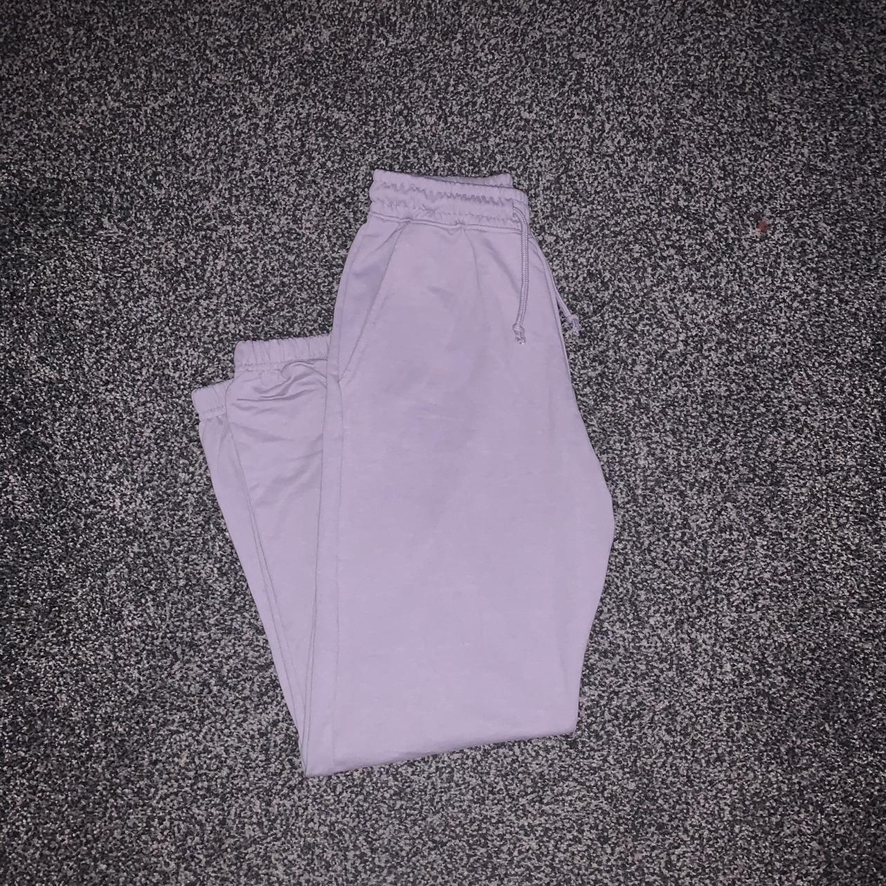 Missguided lilac 90’s loopback joggers. Never worn... - Depop