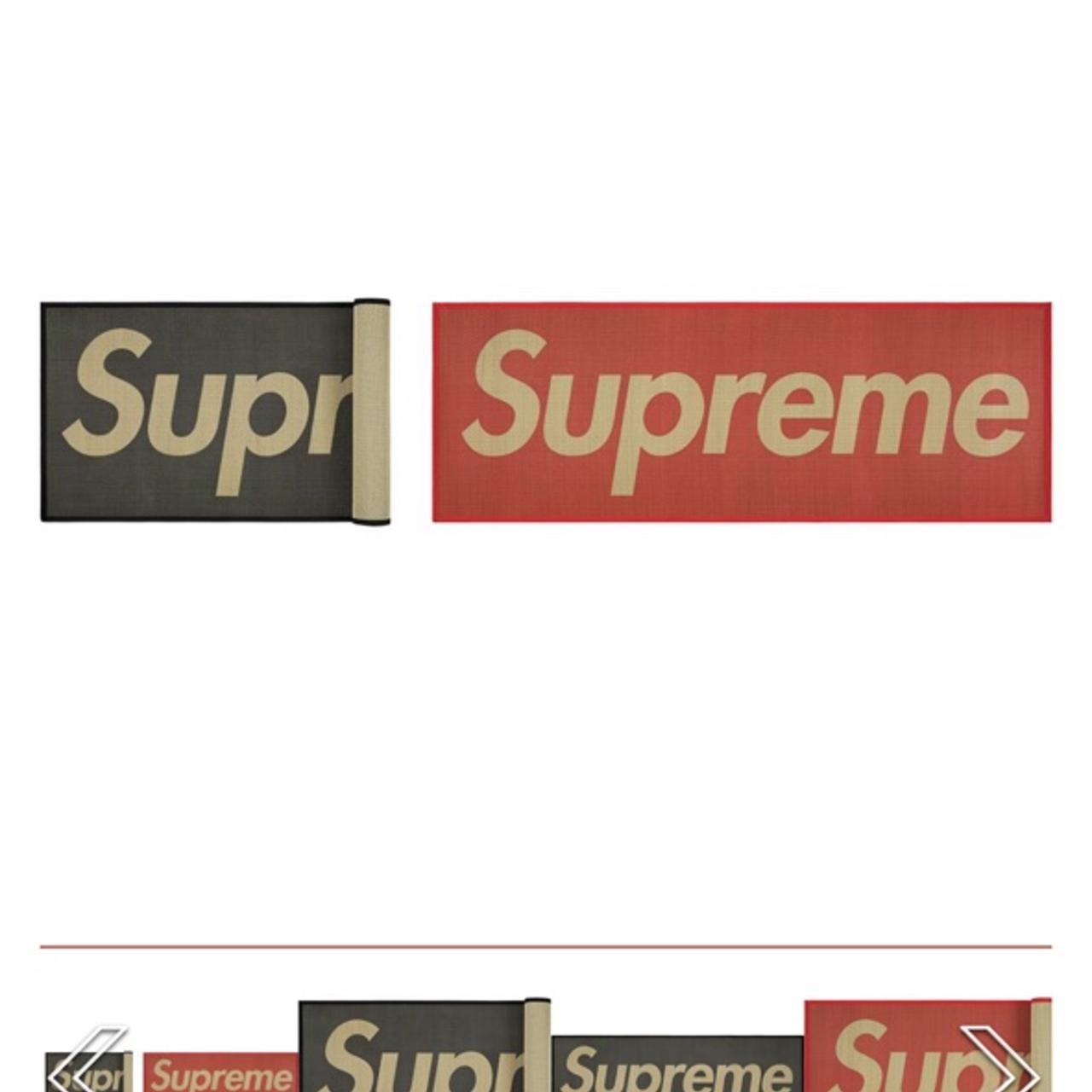 SUPREME WOVEN STRAW MAT WTB WANT TO BUY AT... - Depop