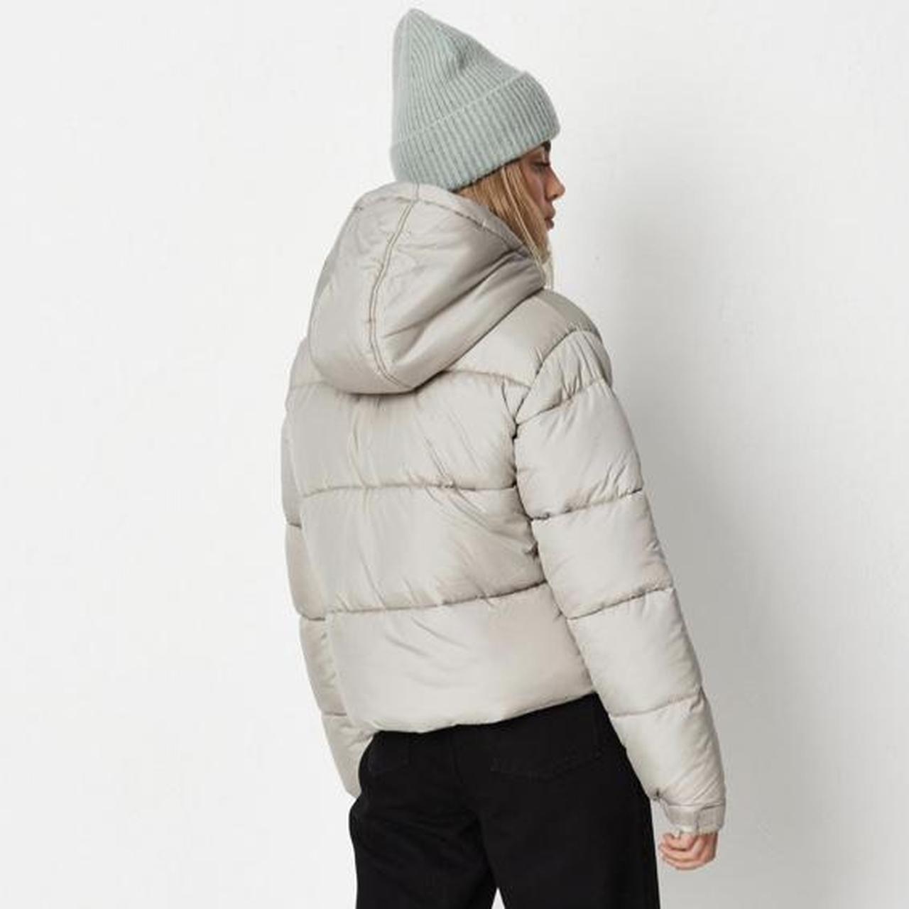 MISSGUIDED, padded hooded puffer jacket coat.... - Depop