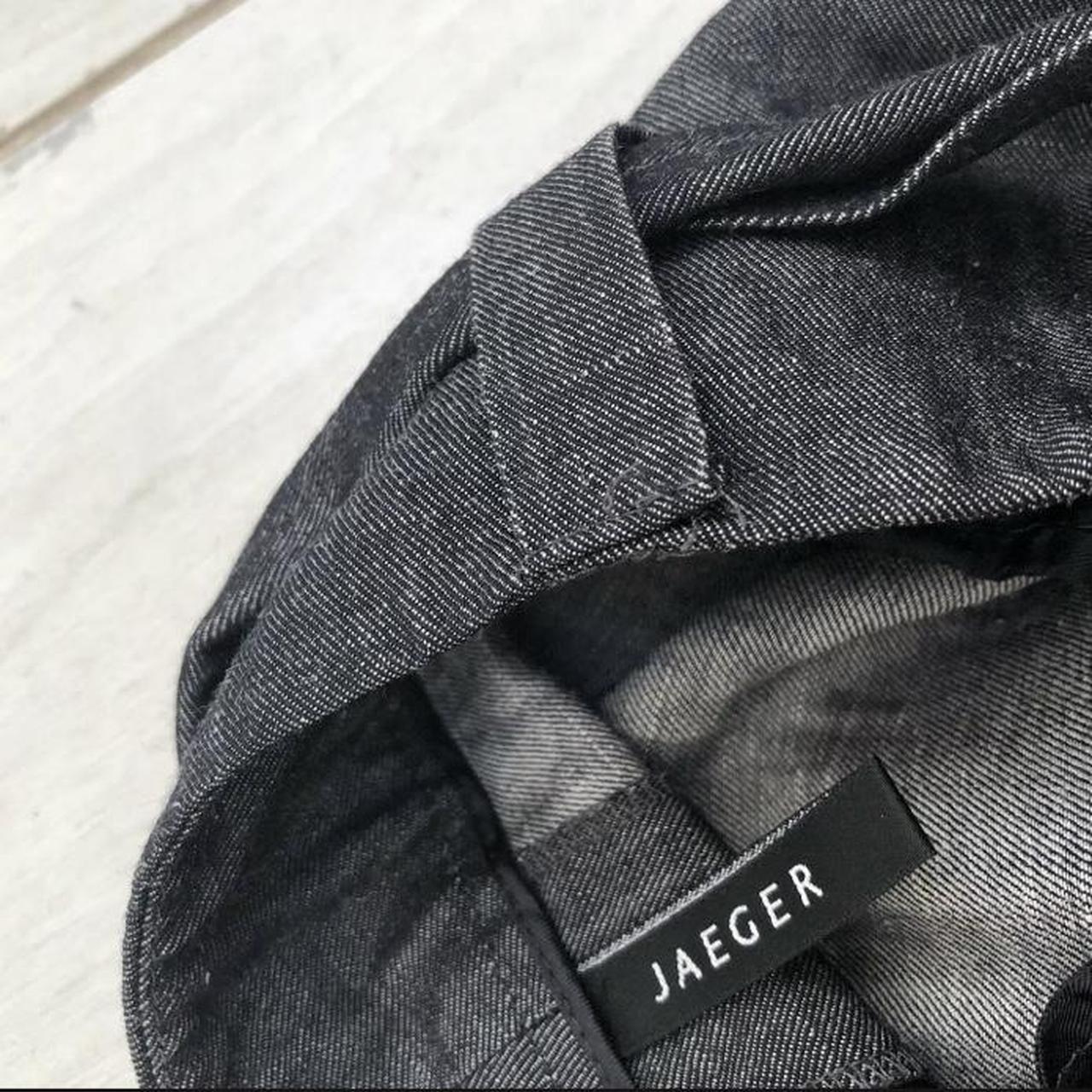 Jaeger wide leg trousers Tie up waist. High... - Depop