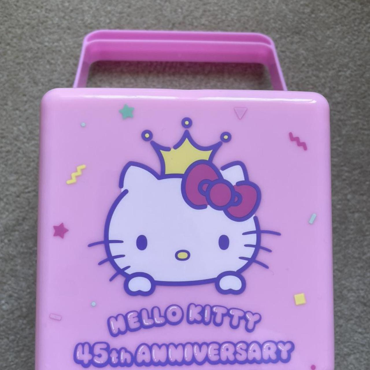 Hello Kitty popcorn/drinks carry box, special... - Depop