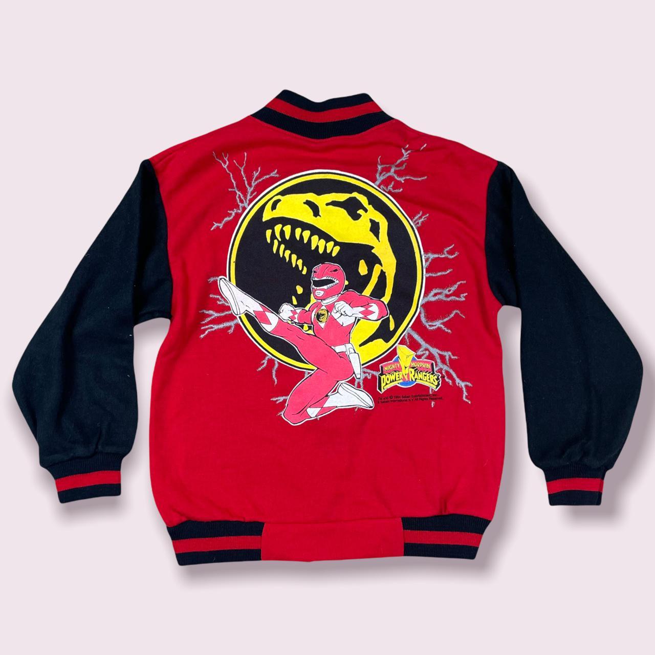 vintage 1994 mighty morphin power rangers jacket😍... - Depop