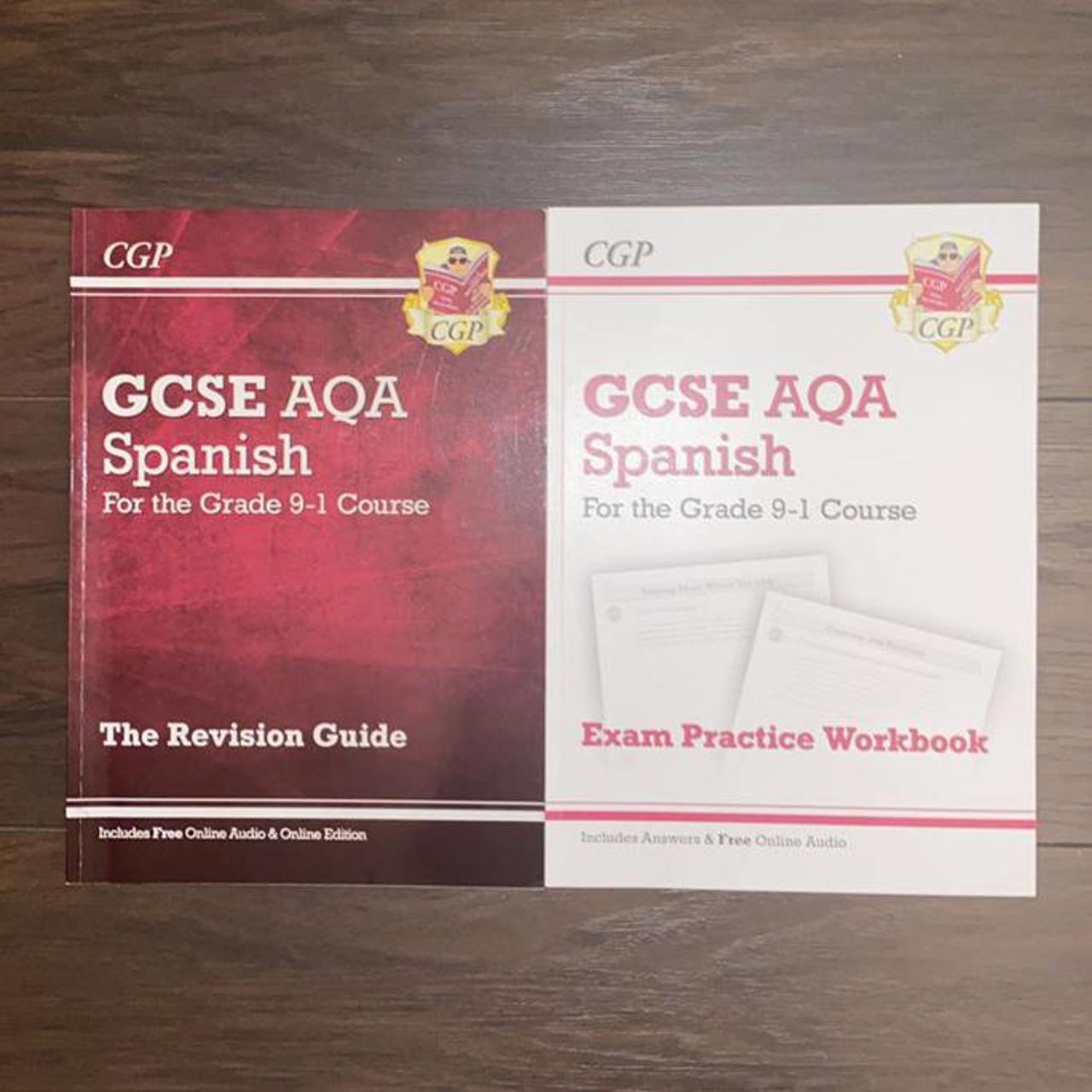 GCSE AQA Spanish Revision books >CGP Revision Guide... - Depop