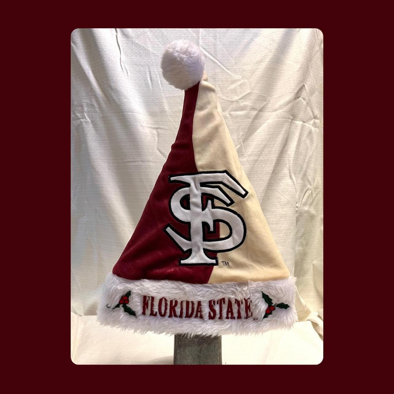 Florida State University Santa Hat This garnet and... - Depop