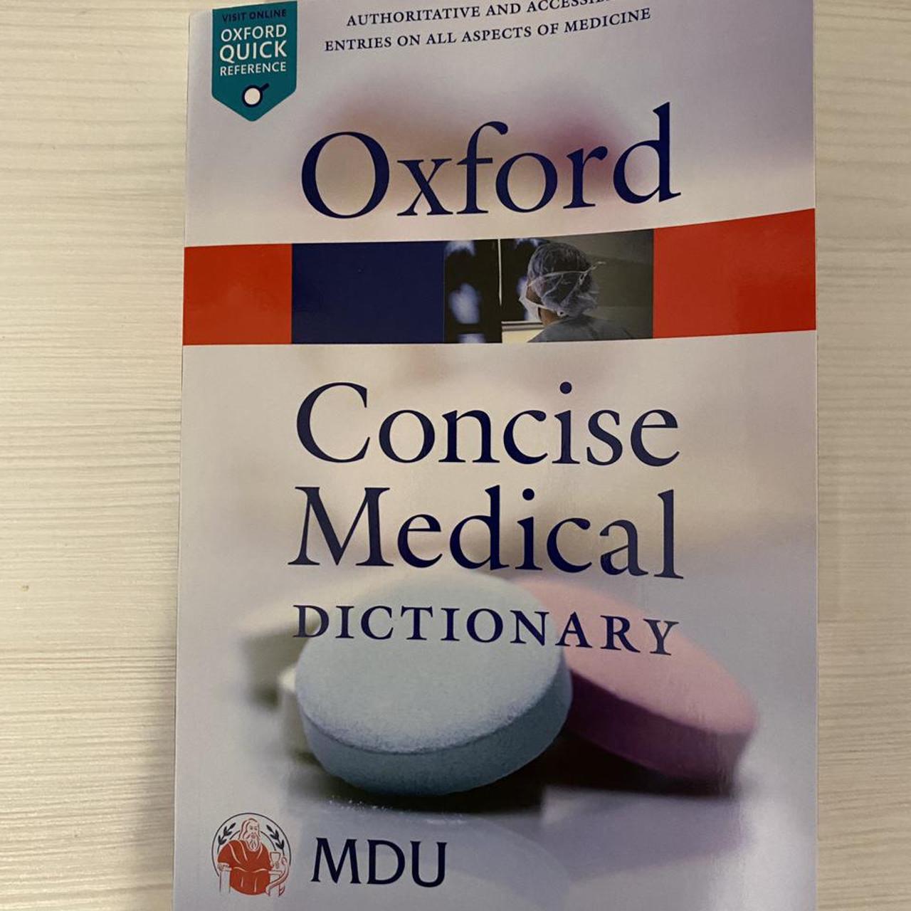 Oxford Concise Medical Dictionary • brand new, ninth... - Depop