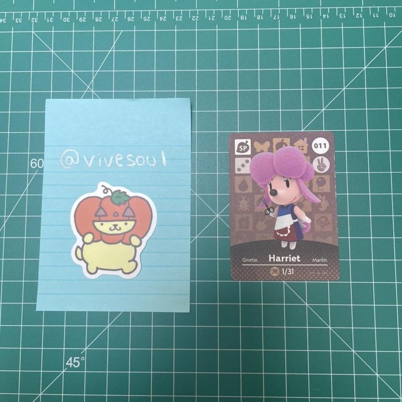 harriet animal crossing amiibo card ♡ will ship in... - Depop