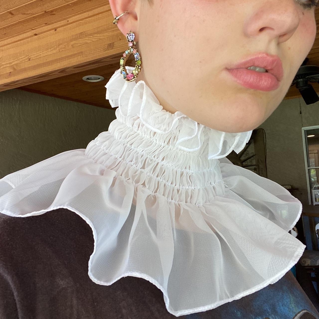 ️ Handmade High-Rise Mini Clown Collar in... - Depop