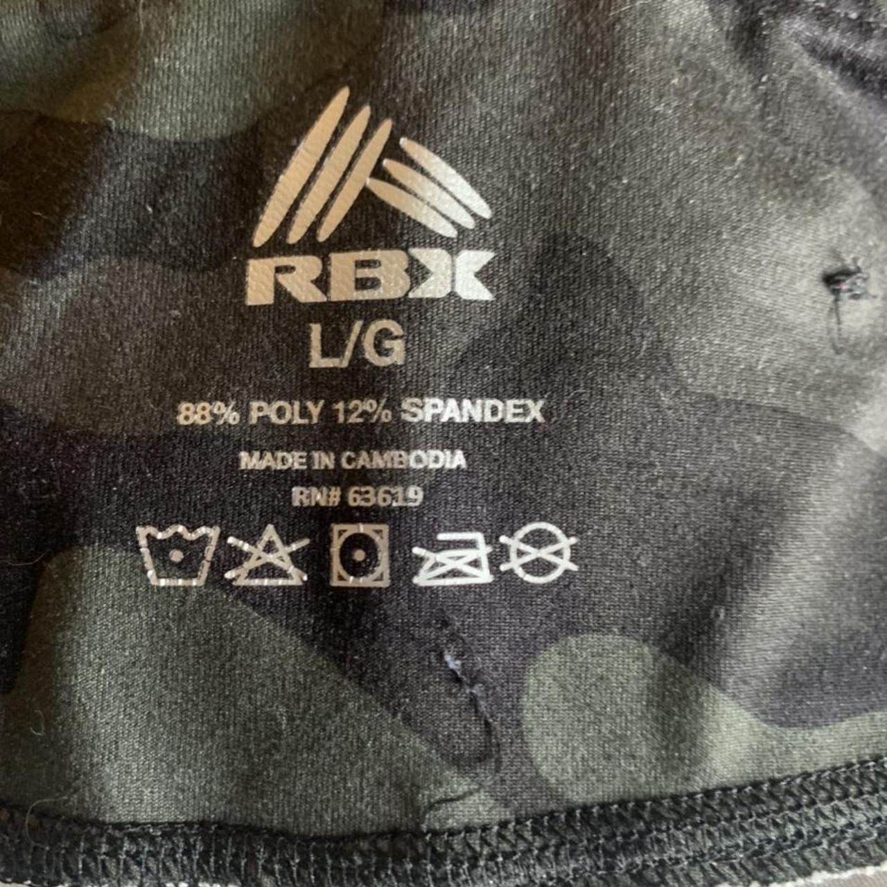 RBX camo leggings. Labeled a size large and fits... - Depop
