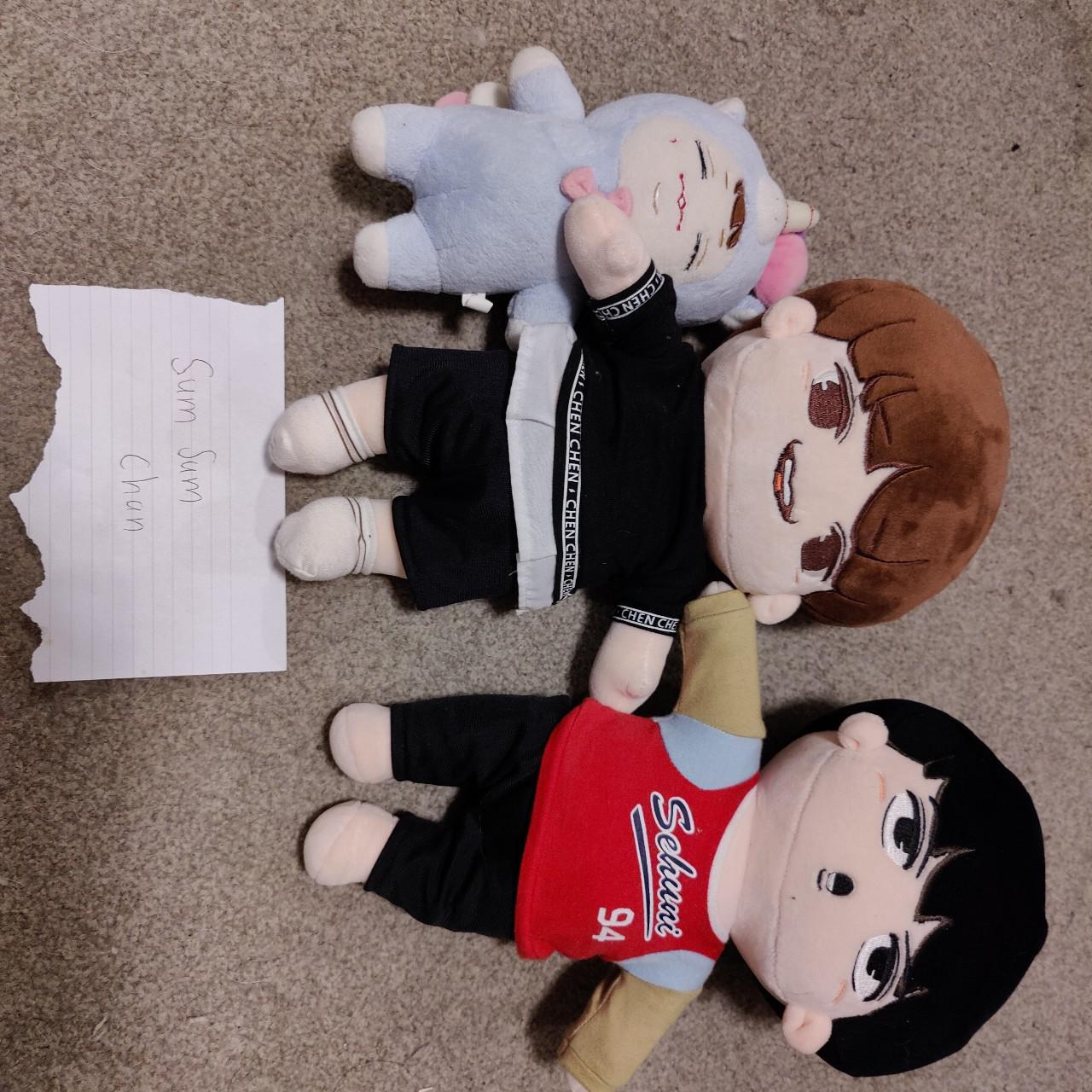 Exo fan dolls. Have call me chennie, sehunna and lay... - Depop