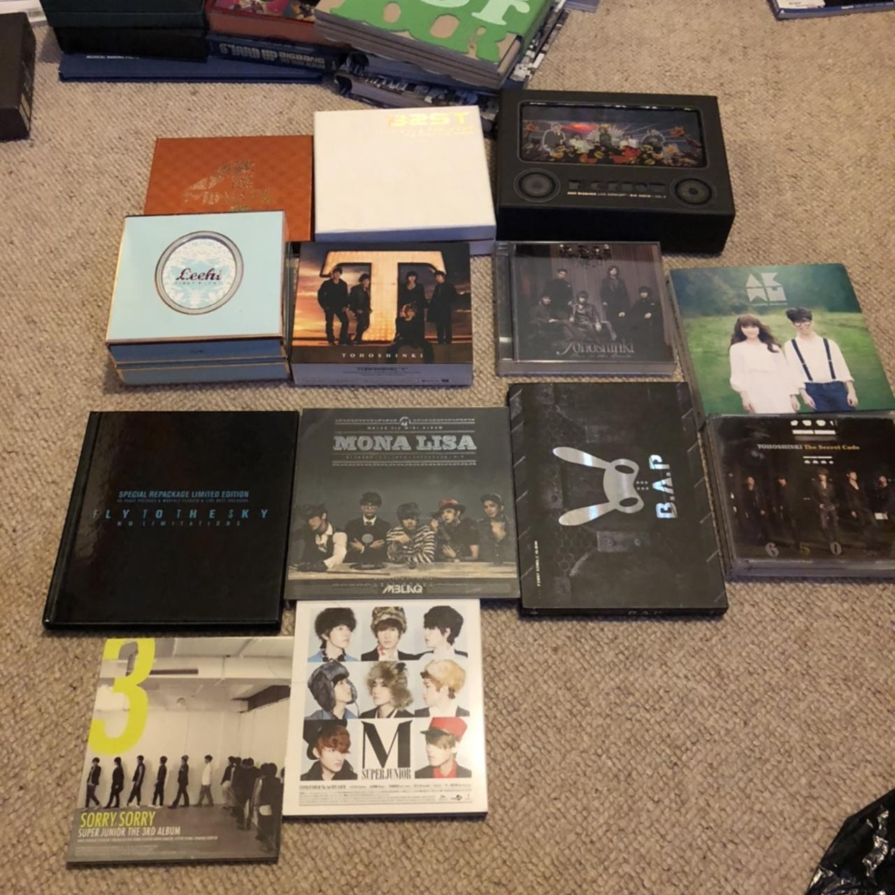 These are the Kpop albums remaining. If interested... - Depop