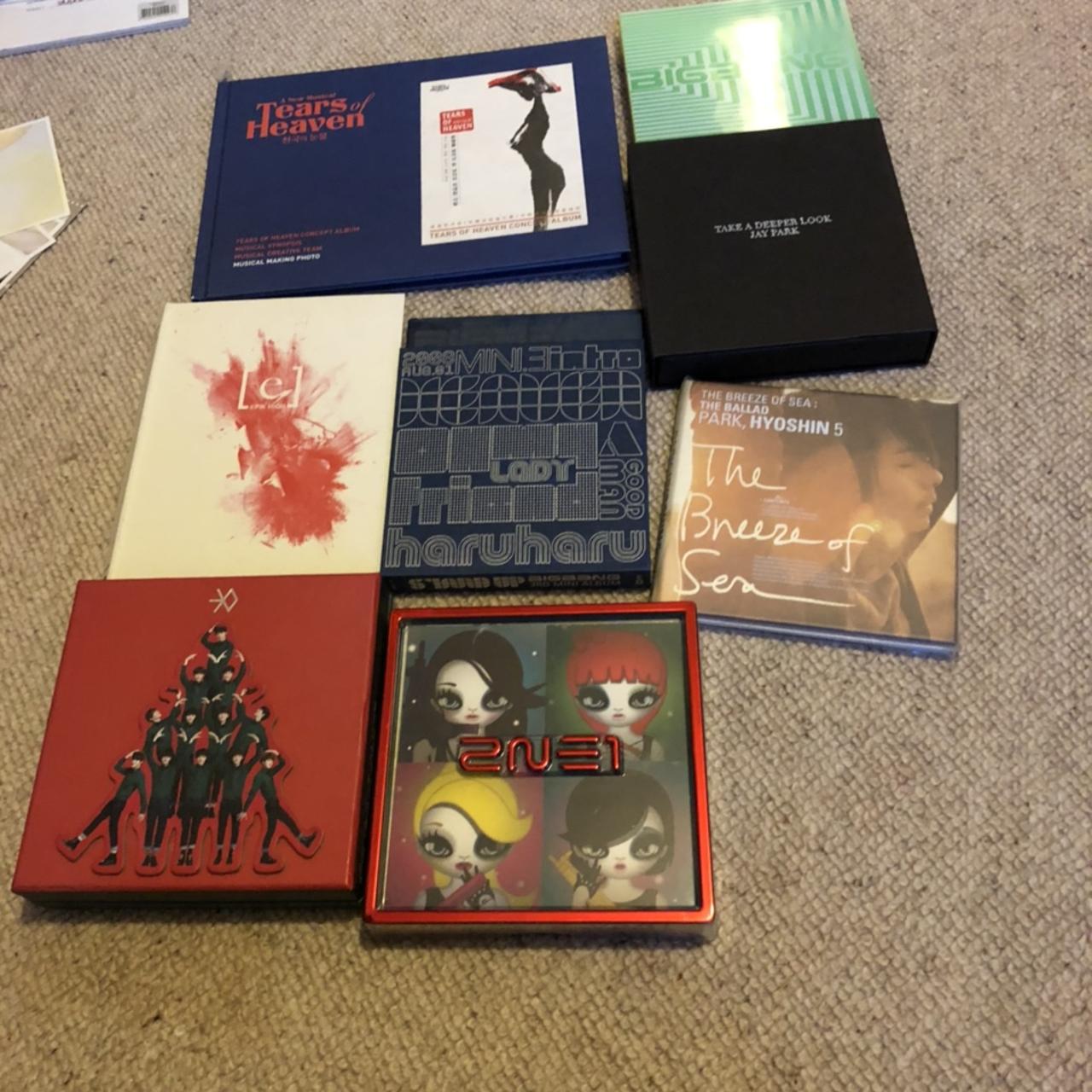 These are the Kpop albums remaining. If interested... - Depop