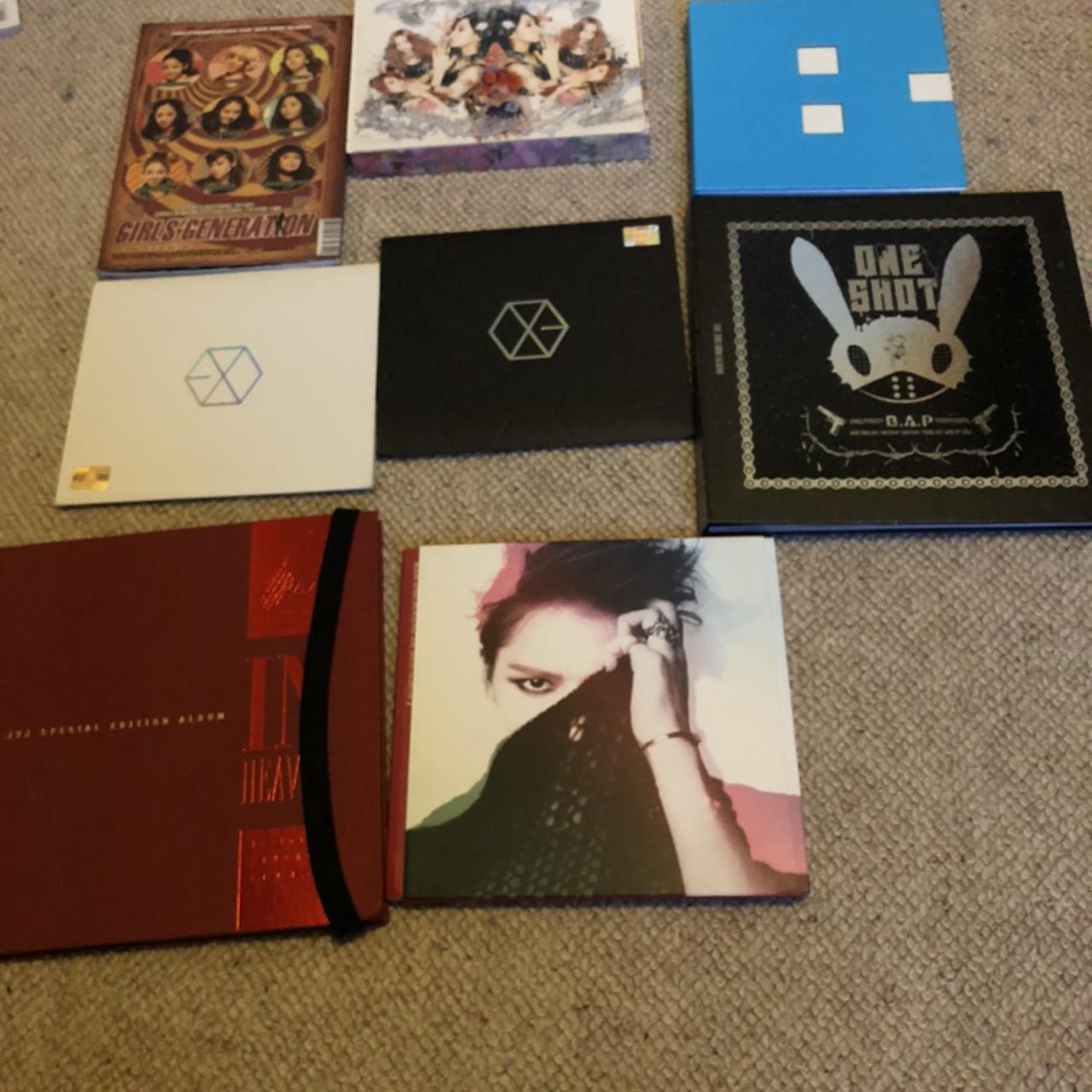 These are the Kpop albums remaining. If interested... - Depop