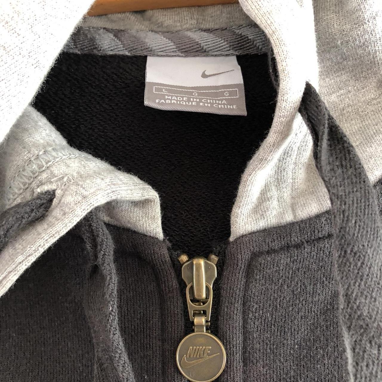 Vintage Nike zip up hoodie Lots of features Perfect... - Depop