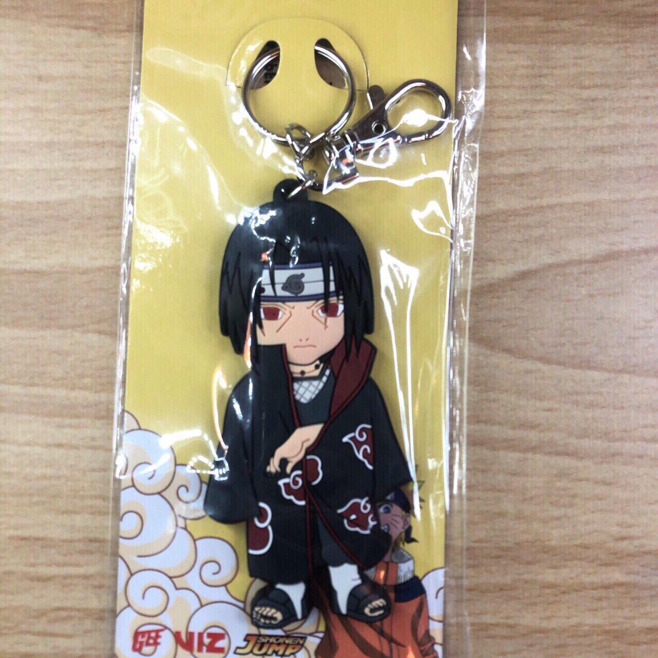 Naruto Shippuden Itachi Uchiha Akatsuki Keychain.... - Depop