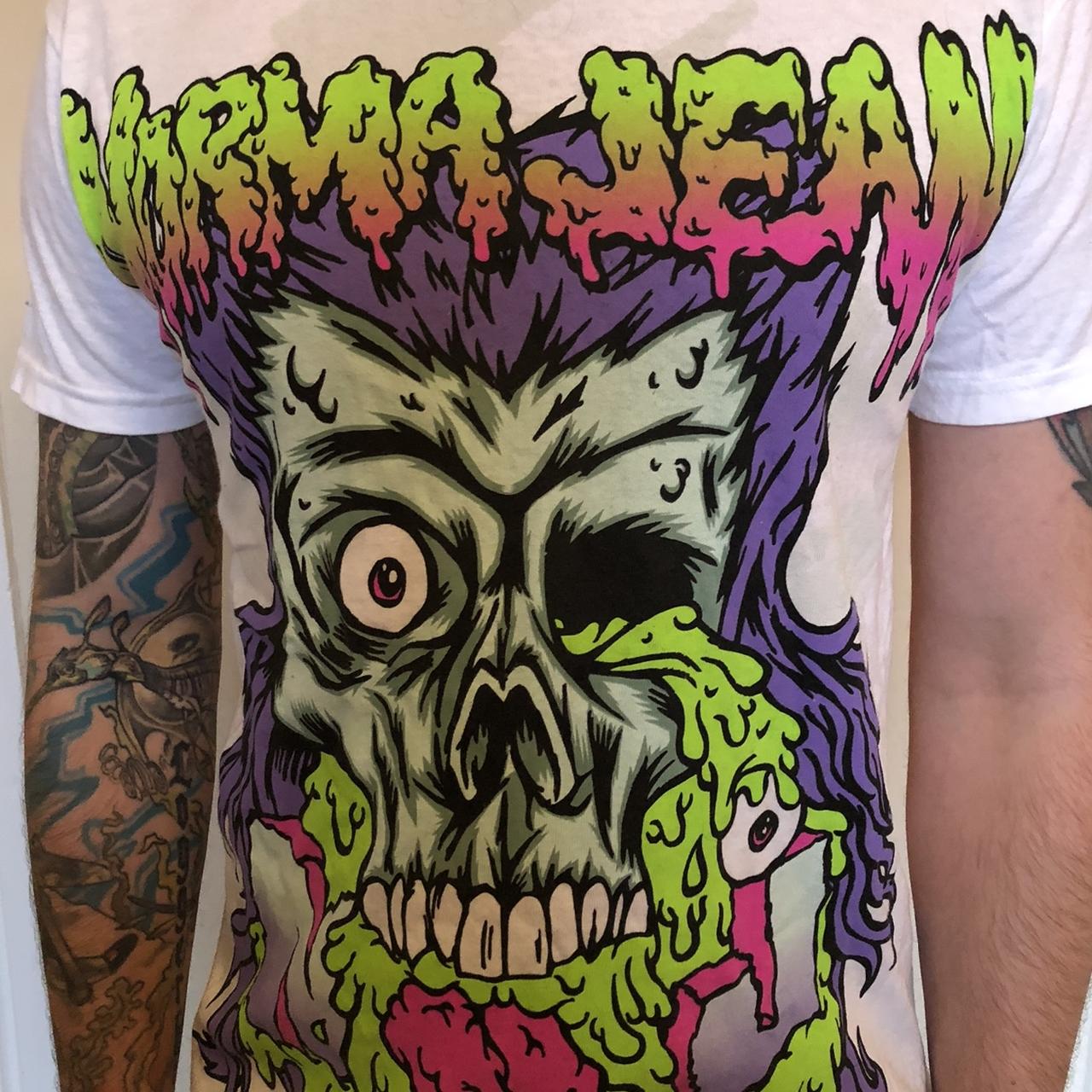 Norma Jean band t shirt, size small. - Depop