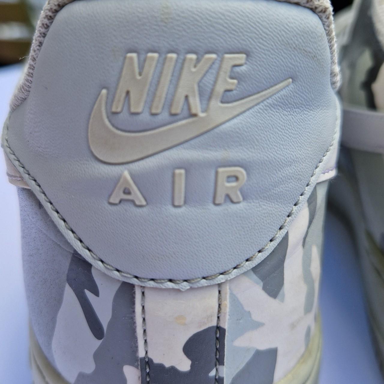 7/10 Condition, Grey camo nike air force, well worn.... - Depop