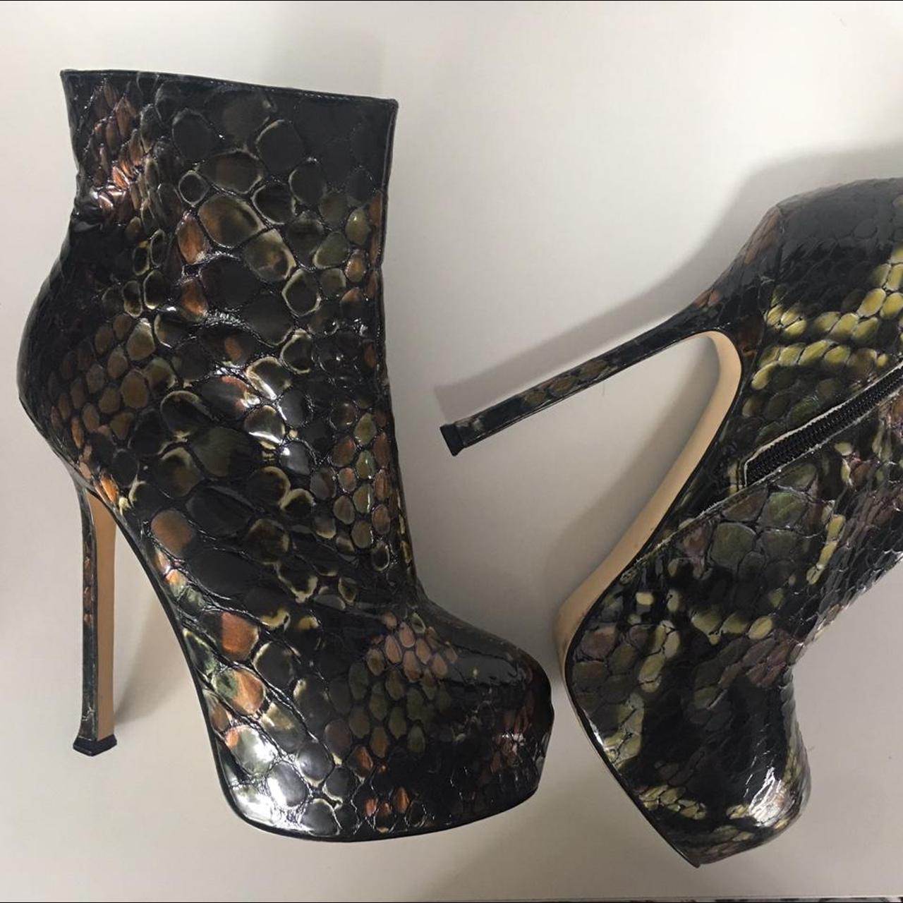 WITTNER ZOE WITTNER REAL LEATHER STILETTO BOOTS!... - Depop