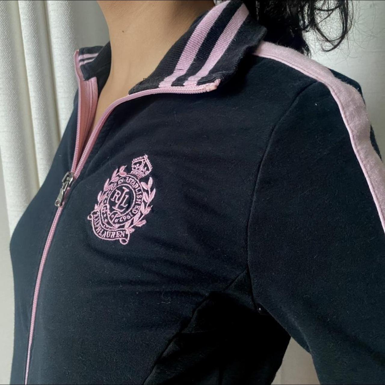 Ralph Lauren track sweater #ralphlauren #vintage... - Depop