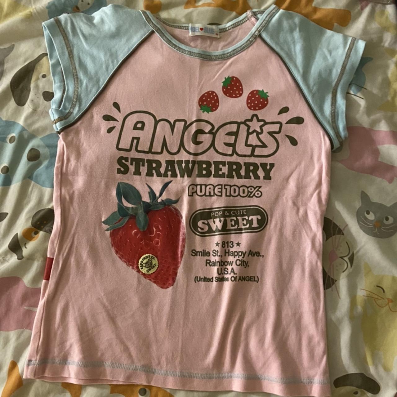 Angel blue authentic tshirt - Depop