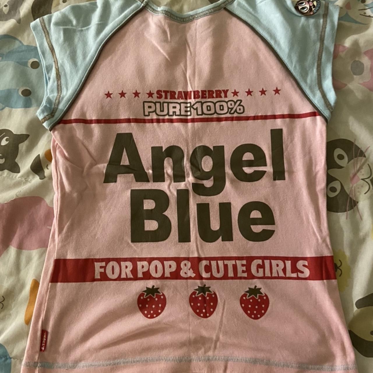 Angel blue authentic tshirt - Depop