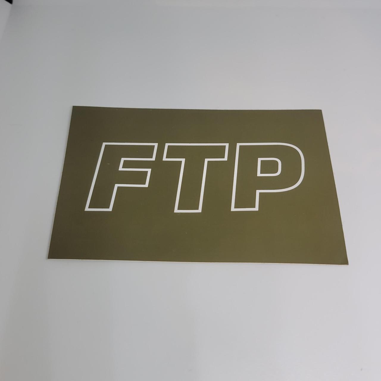 Olive ftp sticker! #ftp #stickers #olive #sesh #deadboy - Depop
