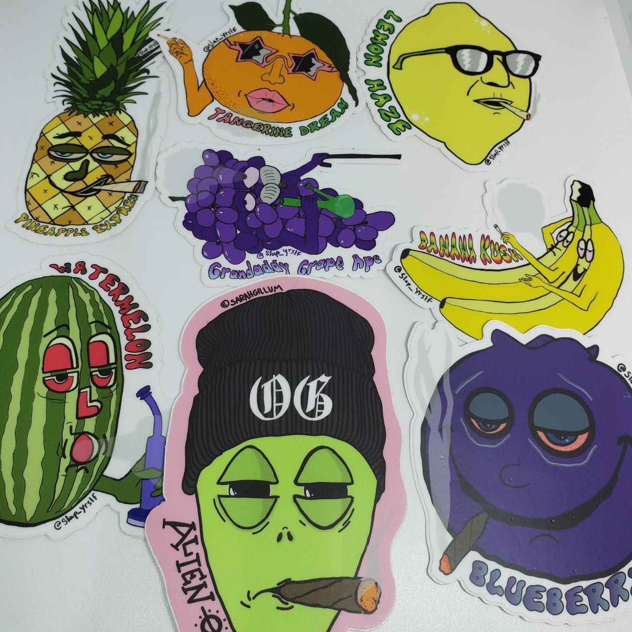 Smokers sticker bundle! #plantlife #stickers... - Depop