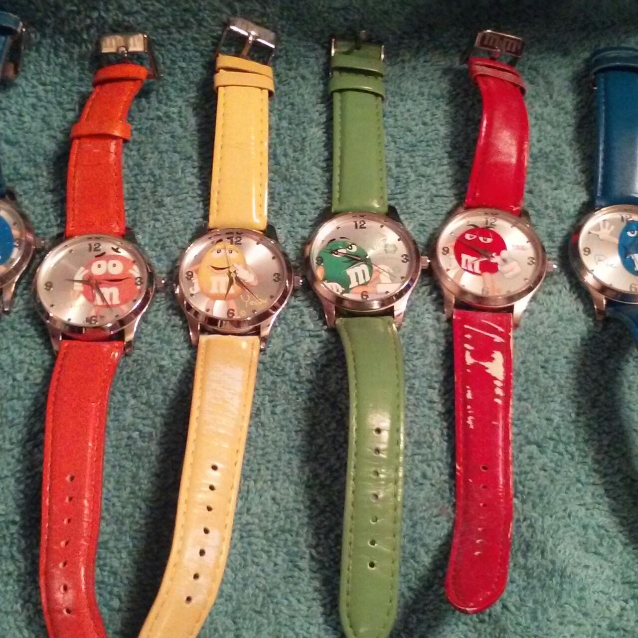 2008 M&M Watches All of the watches have been worn... - Depop