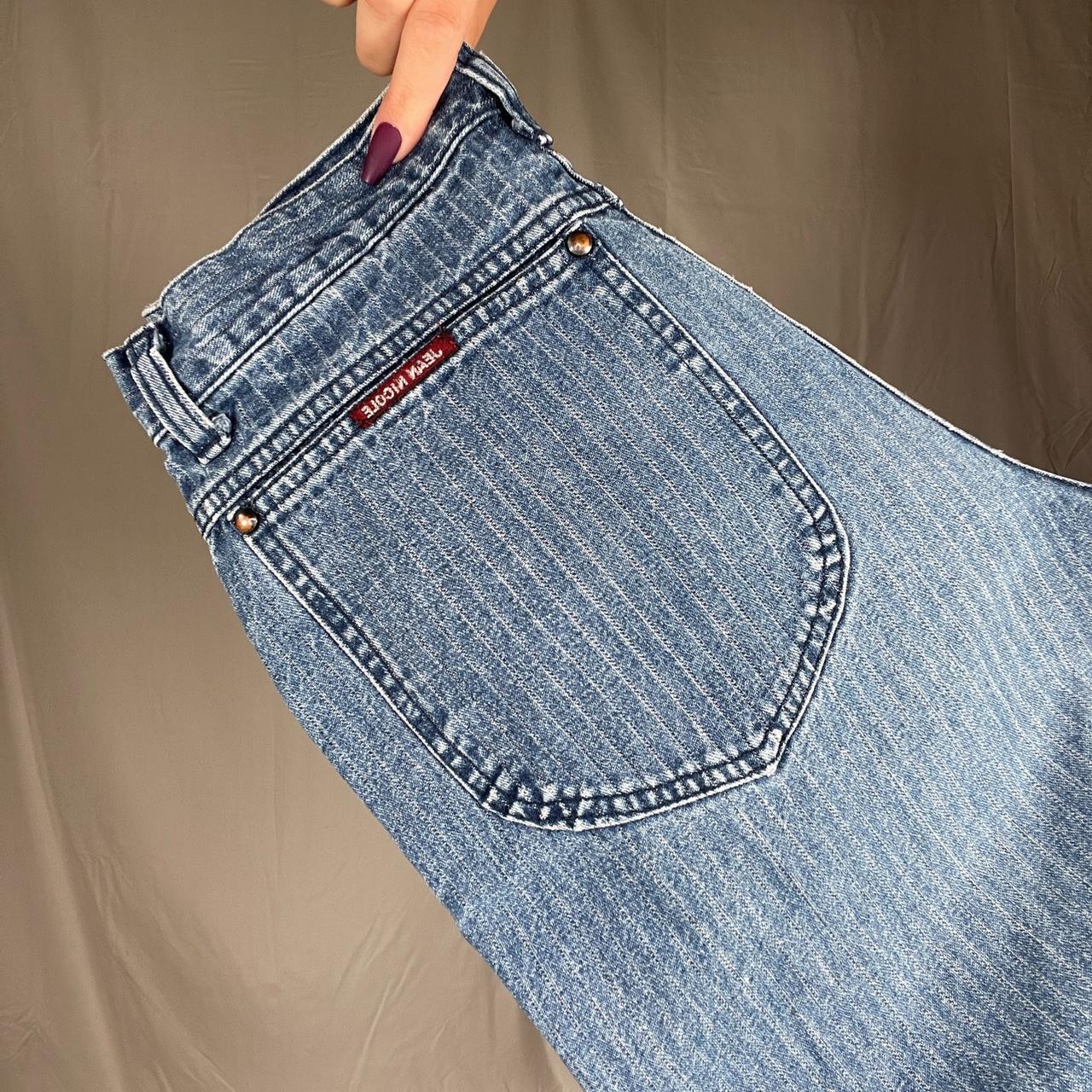 JEAN NICOLE JEANS HIGH RISE RELAXED DENIM WAIST AND... - Depop